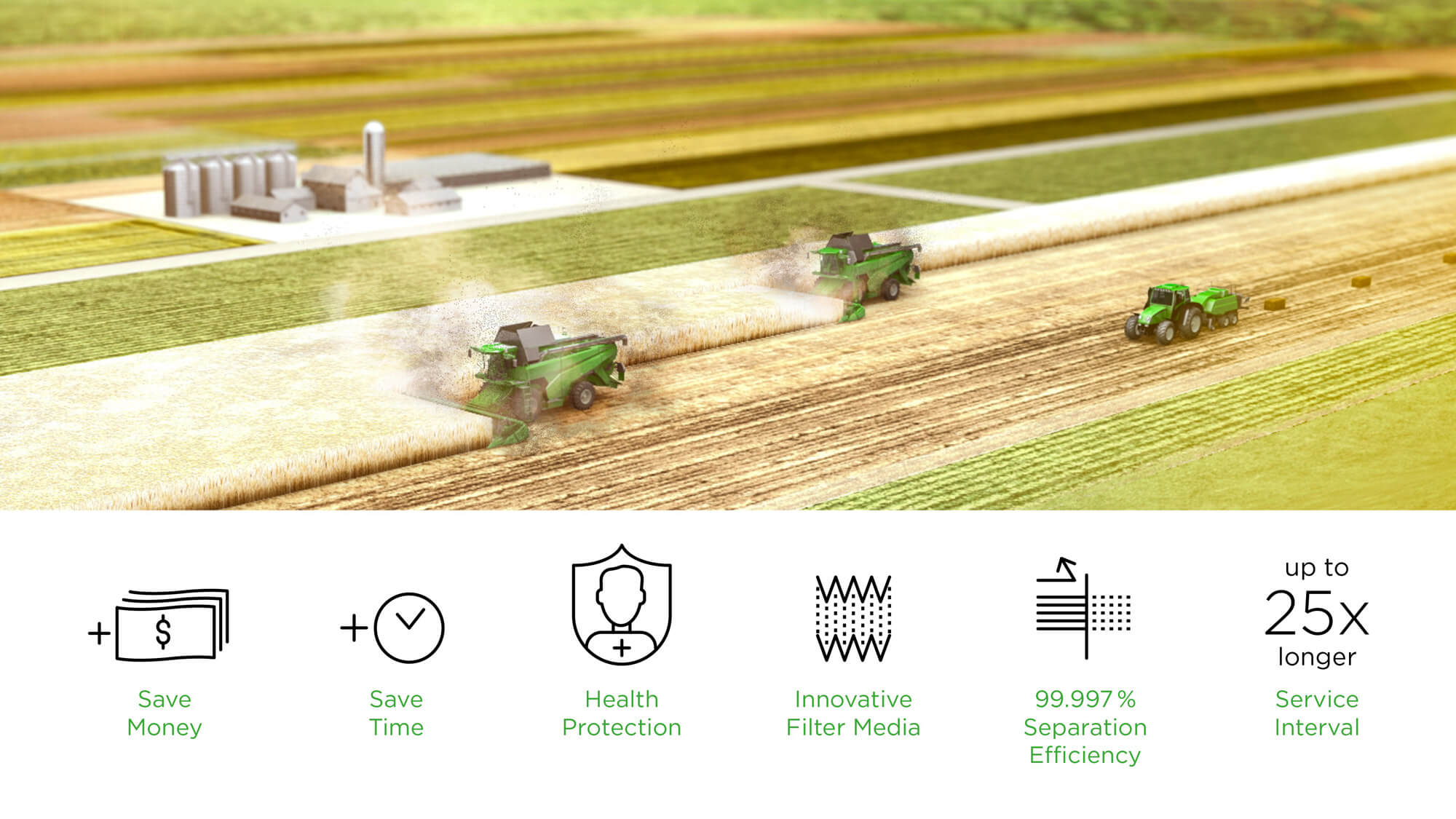 ENTARON XR self-cleaning air cleaner system