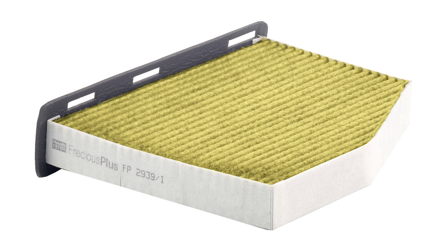 Multilayer cabin air filters ensure reliable protection