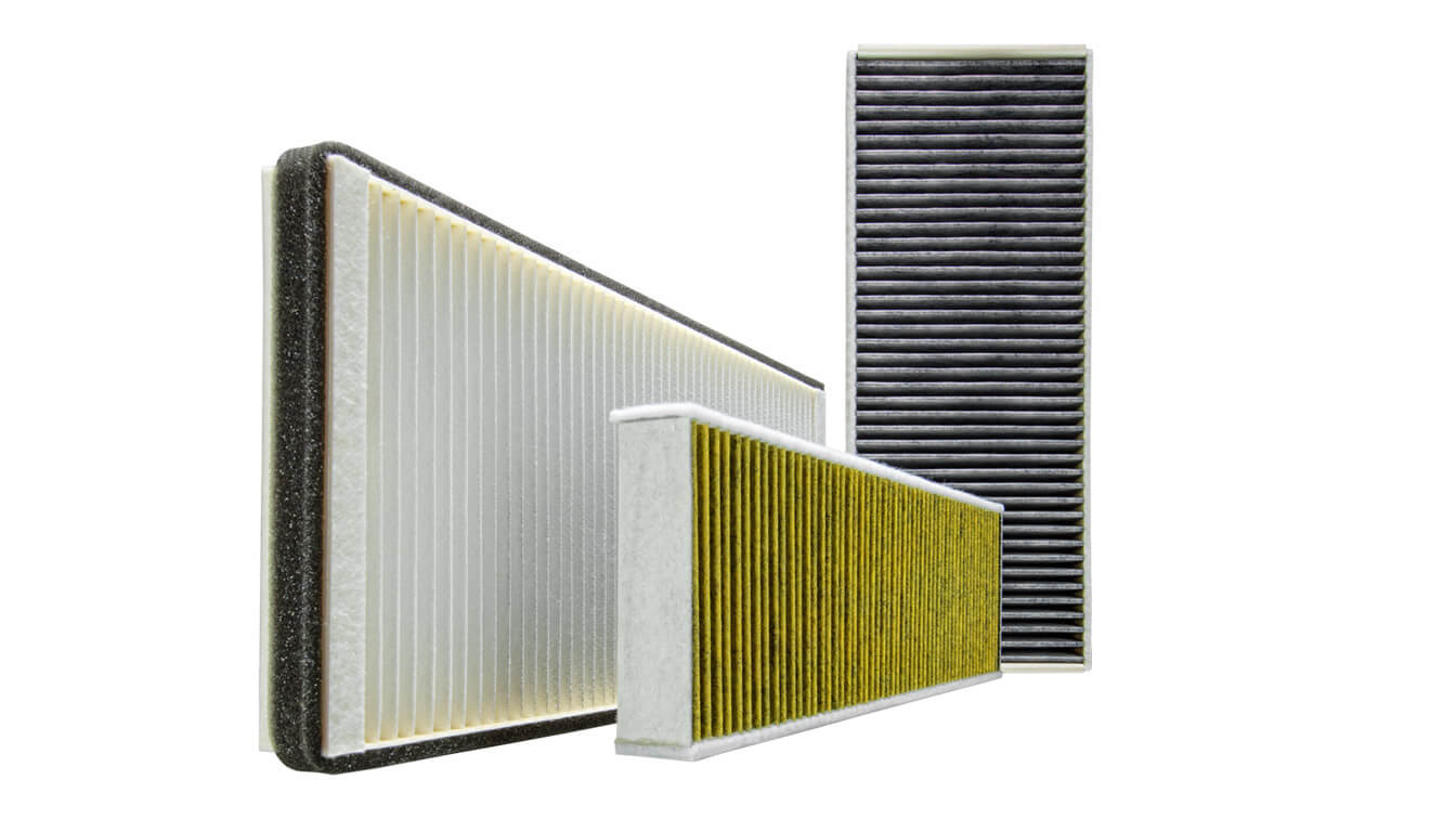 Multilayer cabin air filters ensure reliable protection