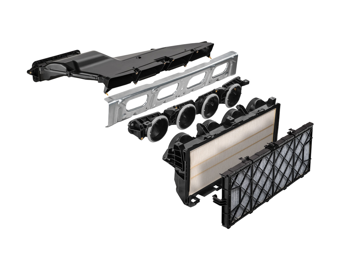 Cabin air filter systems for vehicle cabins