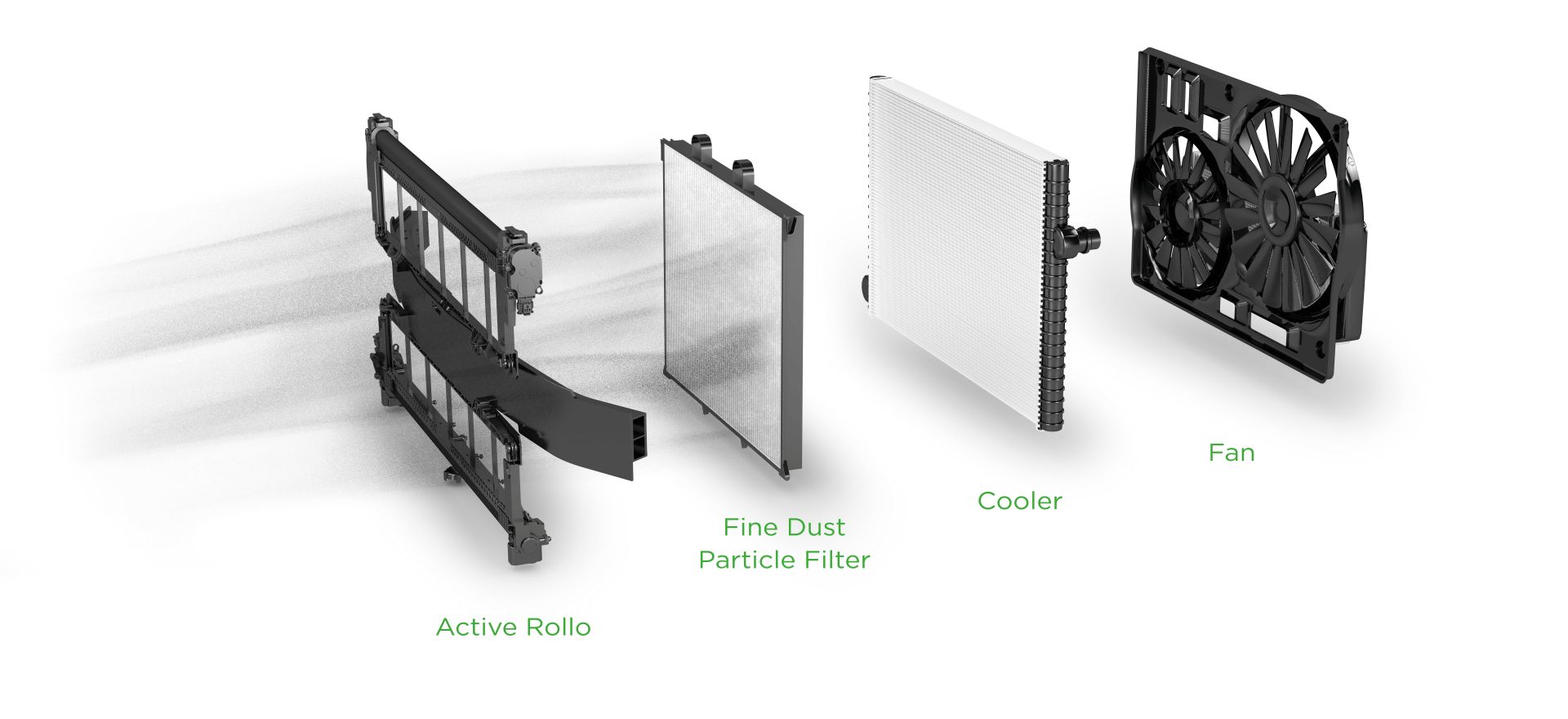 Integrated fine particulate filter from MANN+HUMMEL